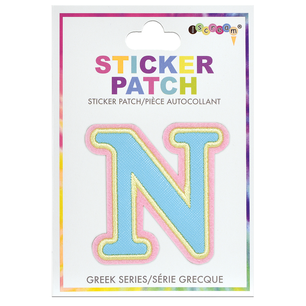 Nu Greek Letter Sticker Patch | Iscream